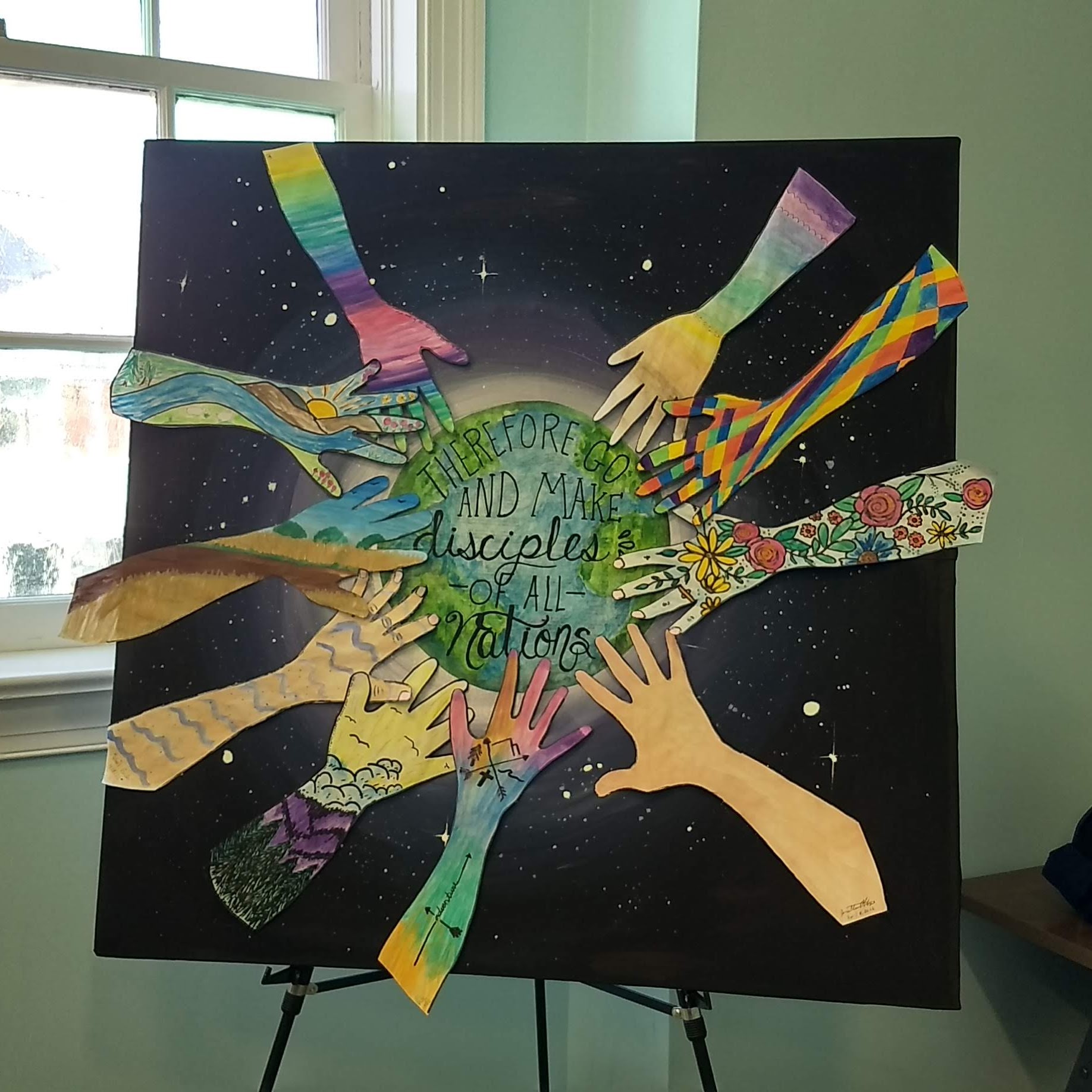 A team art project – Tess Crawford